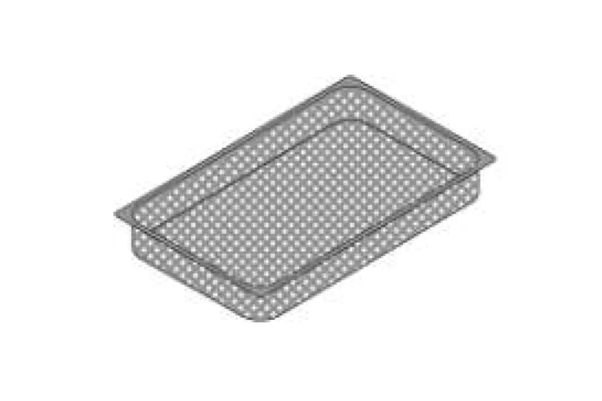 Pojemnik perforowany ze stali szlachetnej gł. 55 mm RATIONAL 1/1 GN 6015.1165